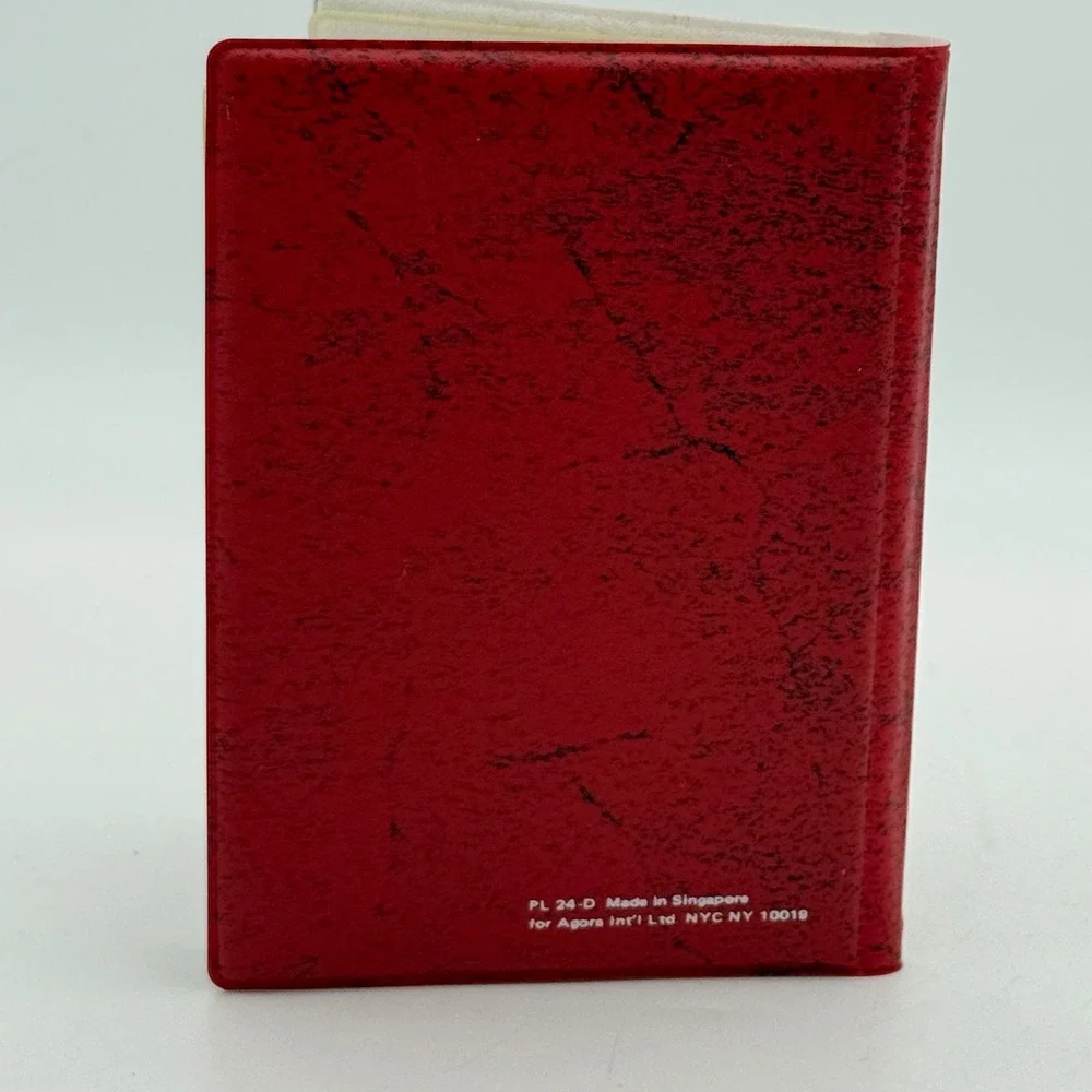 Agora Int'l Ltd | Accents | Vintage Showoffs Mini Photo Album Red Agora ...